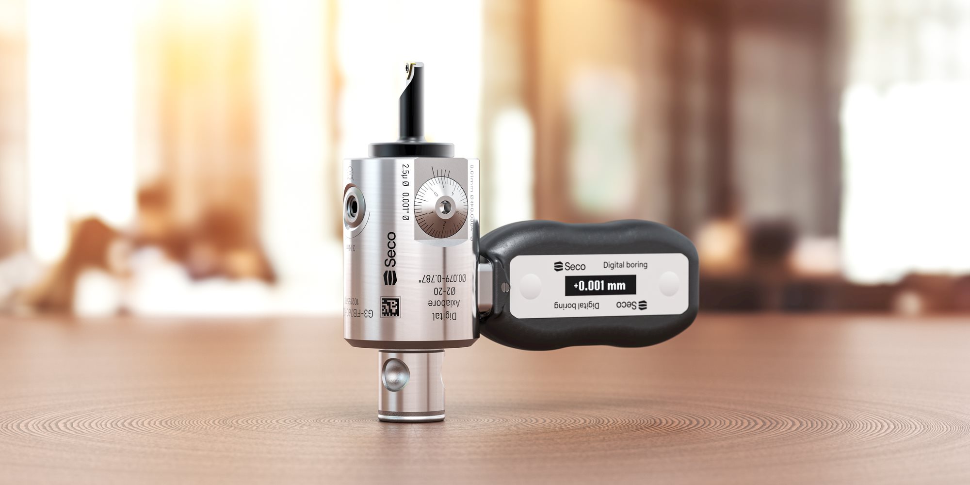 Easy, accurate Digital Boring Head setup reduces scrap | Seco Tools