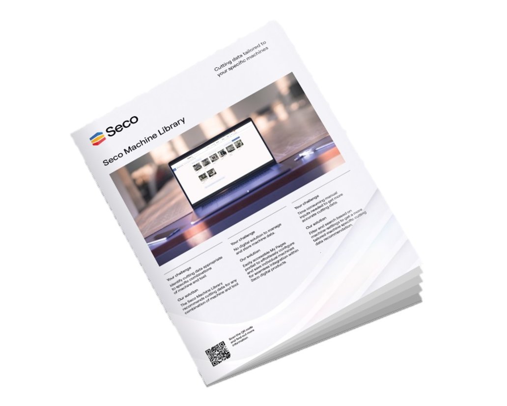 Factsheet - Seco Machine Library | Seco Tools